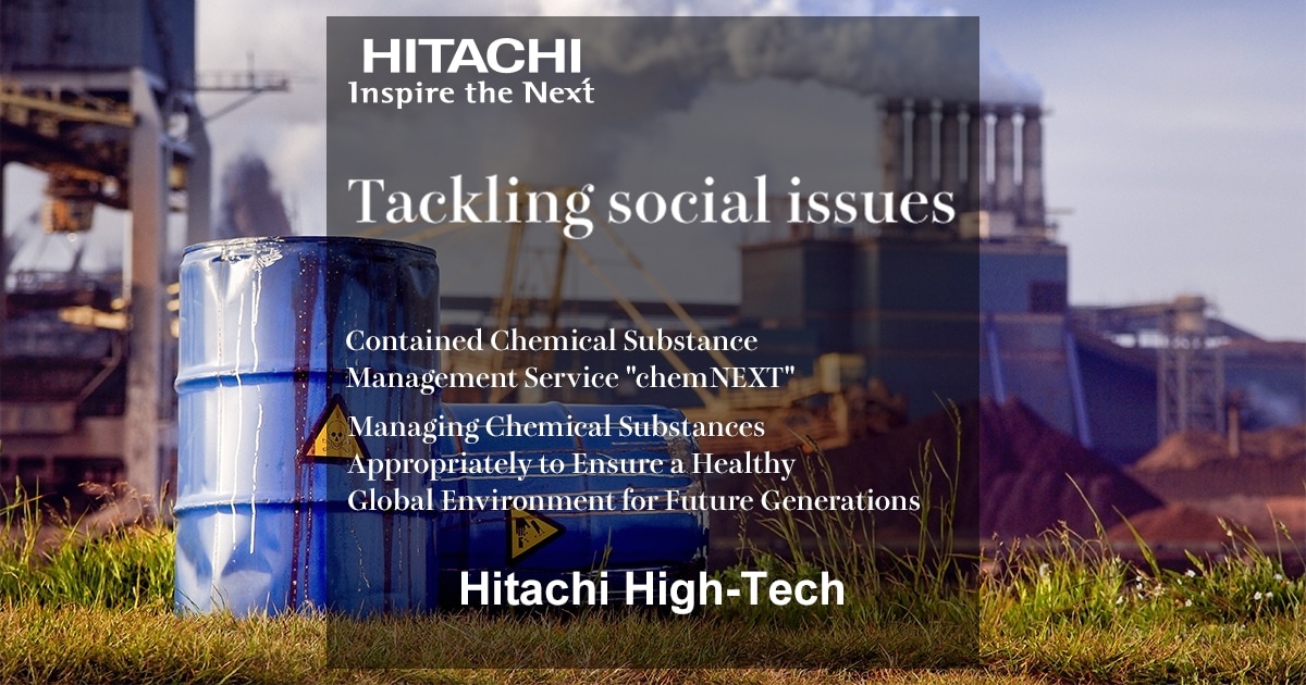 Managing Chemical Substances Appropriately to Ensure a Healthy Global ...