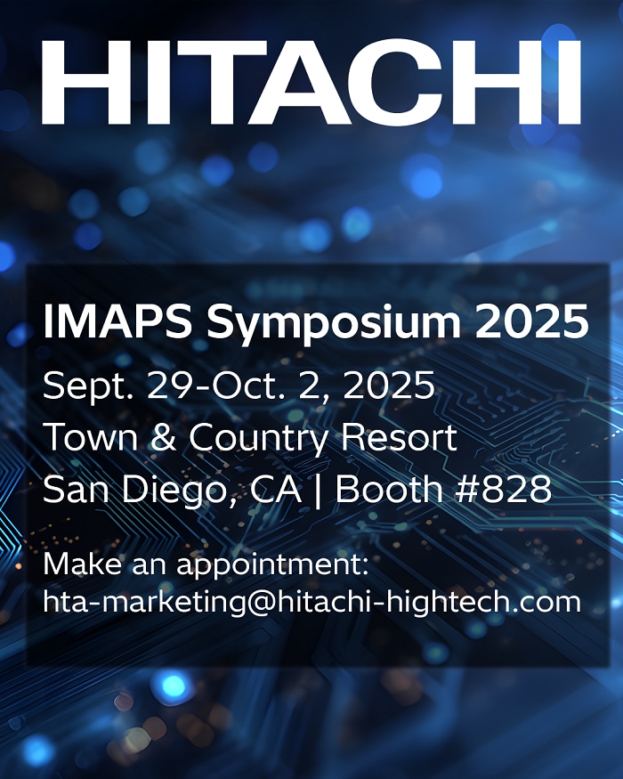 IMAPS Symposium 2025 : Hitachi High-Tech in the U.S.A.